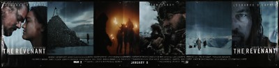 THE REVENANT - ORIGINAL HUGE BANNER - ALMOST 20 FEET LONG! - LOCAL P/U ...