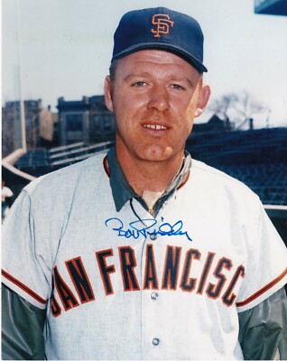 BOB PRIDDY SAN FRANCISCO GIANTS ACTION SIGNED 8x10 | eBay