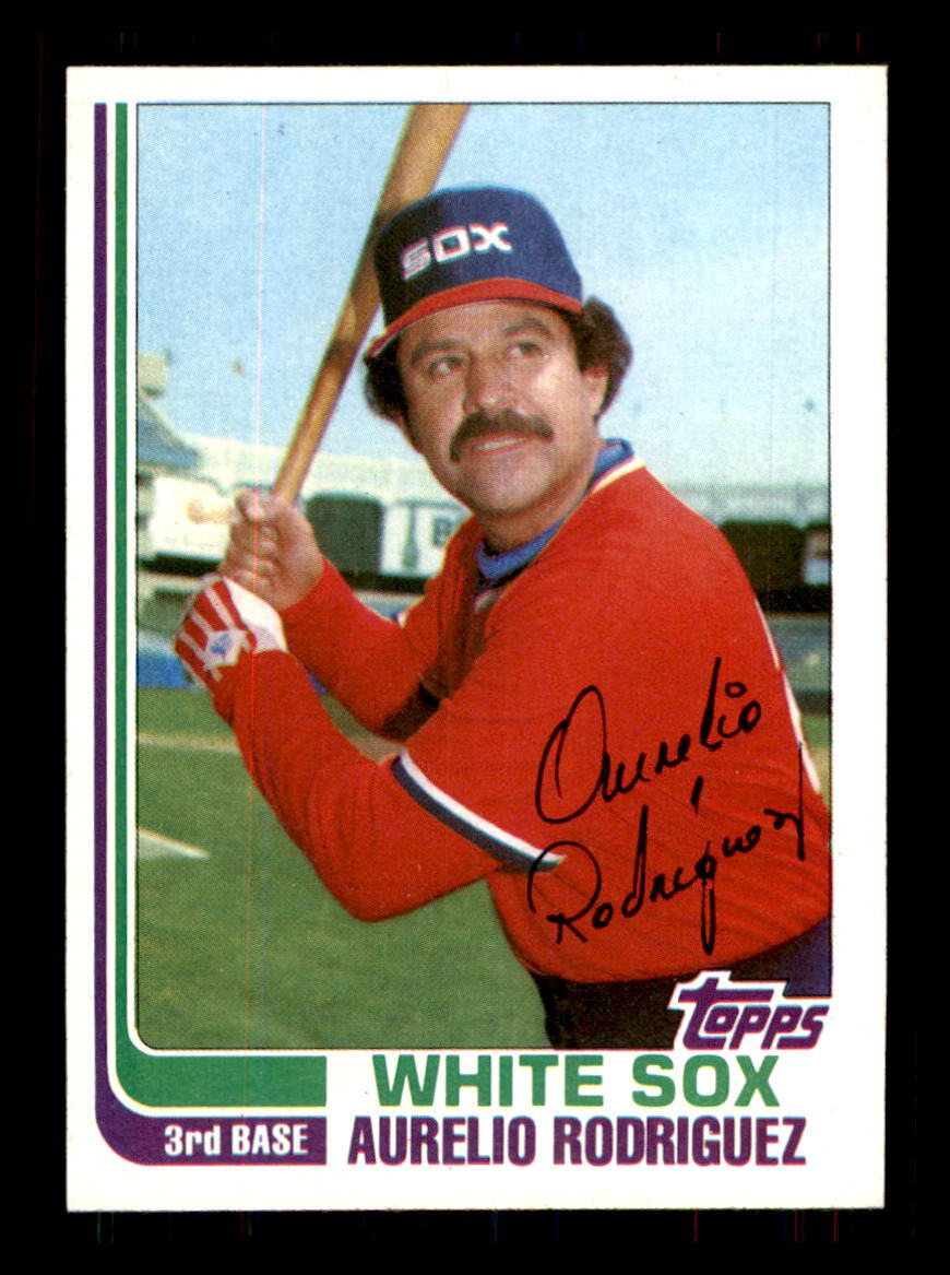 1982 Baseball 1982 Topps Traded Aurelio Rodriguez Chicago White Sox ...
