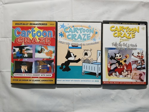 Lot Of 3 Cartoon Craze Dvds | eBay