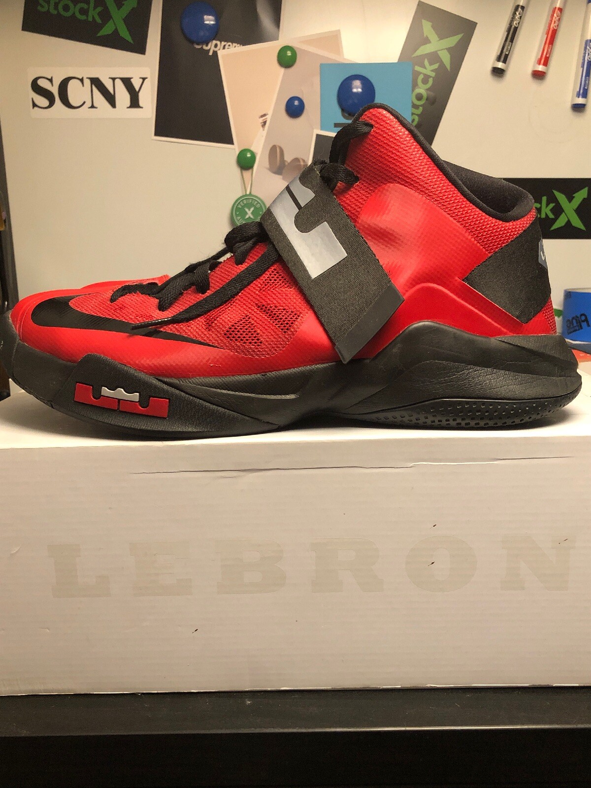 Nike Lebron Soldier 6 Vi University Red Mens Size 12 … - Gem