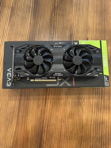 EVGA NVIDIA GeForce GTX 1660 TI XC Black 6GB GDDR6 GPU | eBay