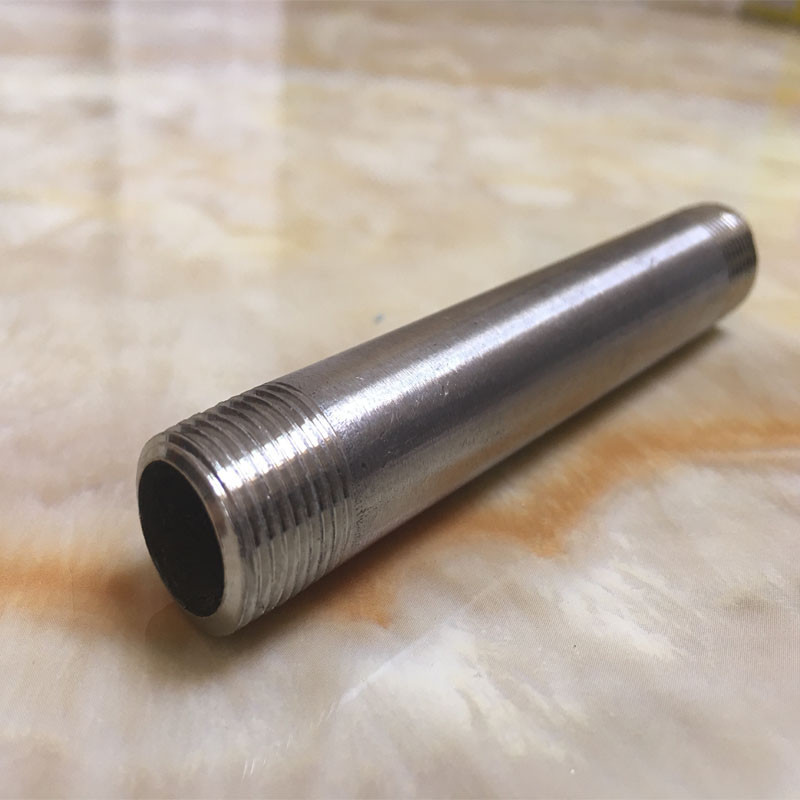 Crafts Length Stainless Steel Male Threaded Both Ends Tube Pipe O.D 1/2 ...