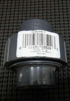 King Brothers KBI U-0500-T PVC Union 1/2 In Threaded - Lot of 47 | eBay