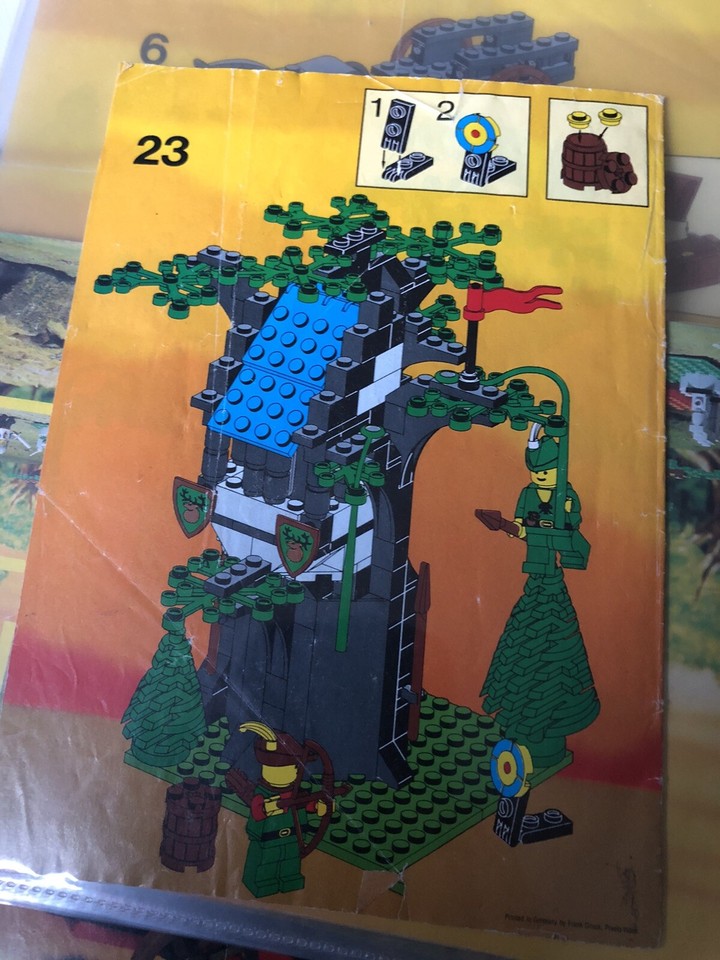 Lego Manual 6054 Instruction Booklet Manual Only | eBay