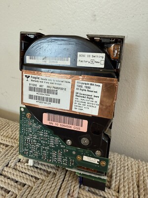 🍊Vintage 1990 IBM Hard Drive Model 85F0012 3.5 HD 400MB 50Pin SCSI | eBay