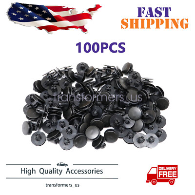 100X New Fender Push Type Retainer Clips Fit Honda Acura US 91501-TRO ...