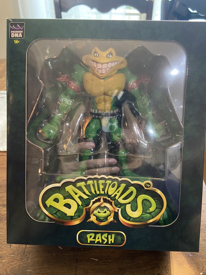 Premium DNA Toys Battletoads Anthology Collection Rash Action Figure ...