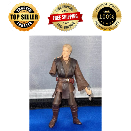 Star Wars Little Figure Jedi Anakin Skywalker Hangar Duel Magnetic Arm ...