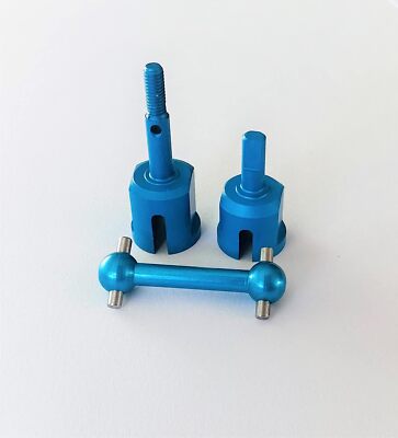 Replacement for TAMIYA TT01 TT02 Alu Axle Shaft Adapter Set for One ...