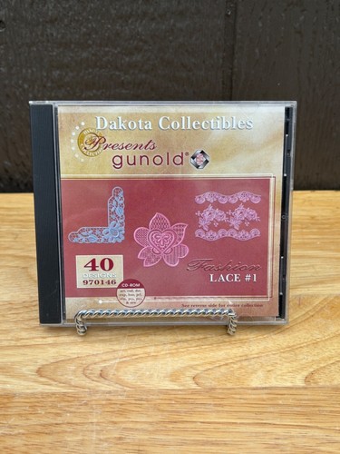 Dakota Collectibles Gunold Lace #1 CD-ROM 40 Embroidery Designs Sewing ...