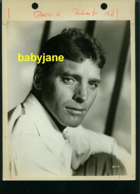 BURT LANCASTER VINTAGE 8X11 KEYBOOK PHOTO HANDSOME PORTRAIT | eBay