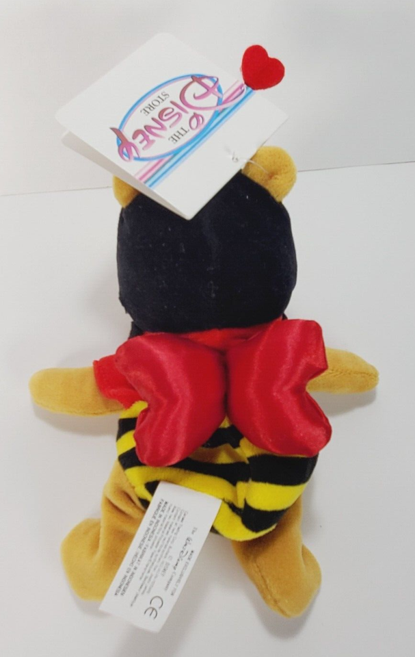 NEW Disney Winnie The Pooh VAL POOH BEAN BAG 8" LOVE BEE Plush Stuffed ...