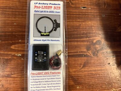 LP Archery PRO-LIGHT DX2 Digital Light Kit For Axcel Scopes 3/8-32-0. ...