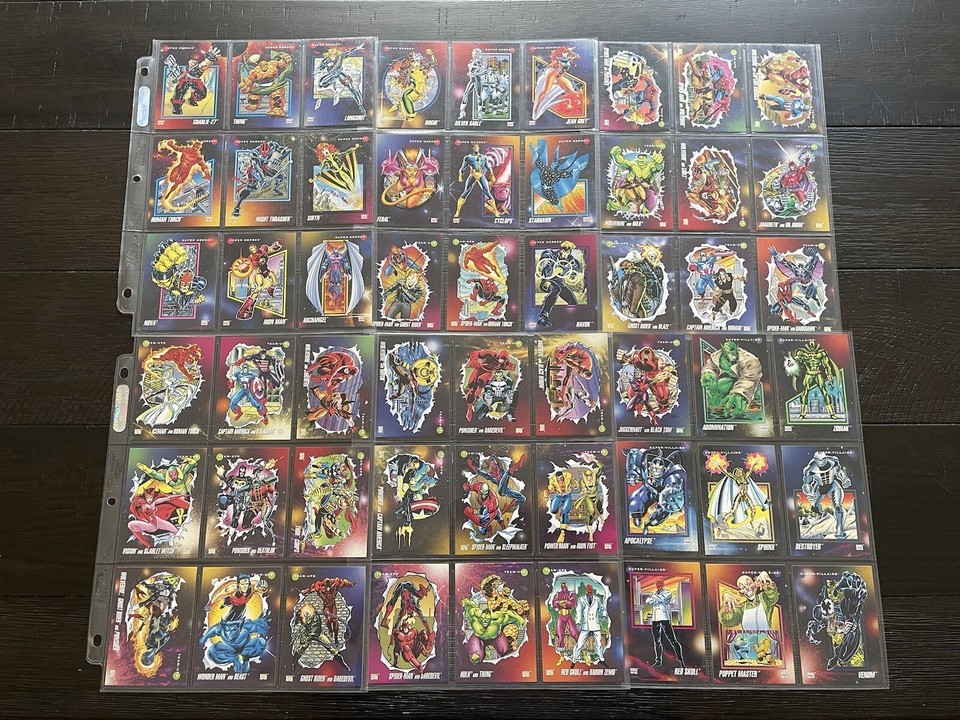 1992 Marvel Universe Series 3 Complete Set ~ 200 Base + 5 Bonus ...