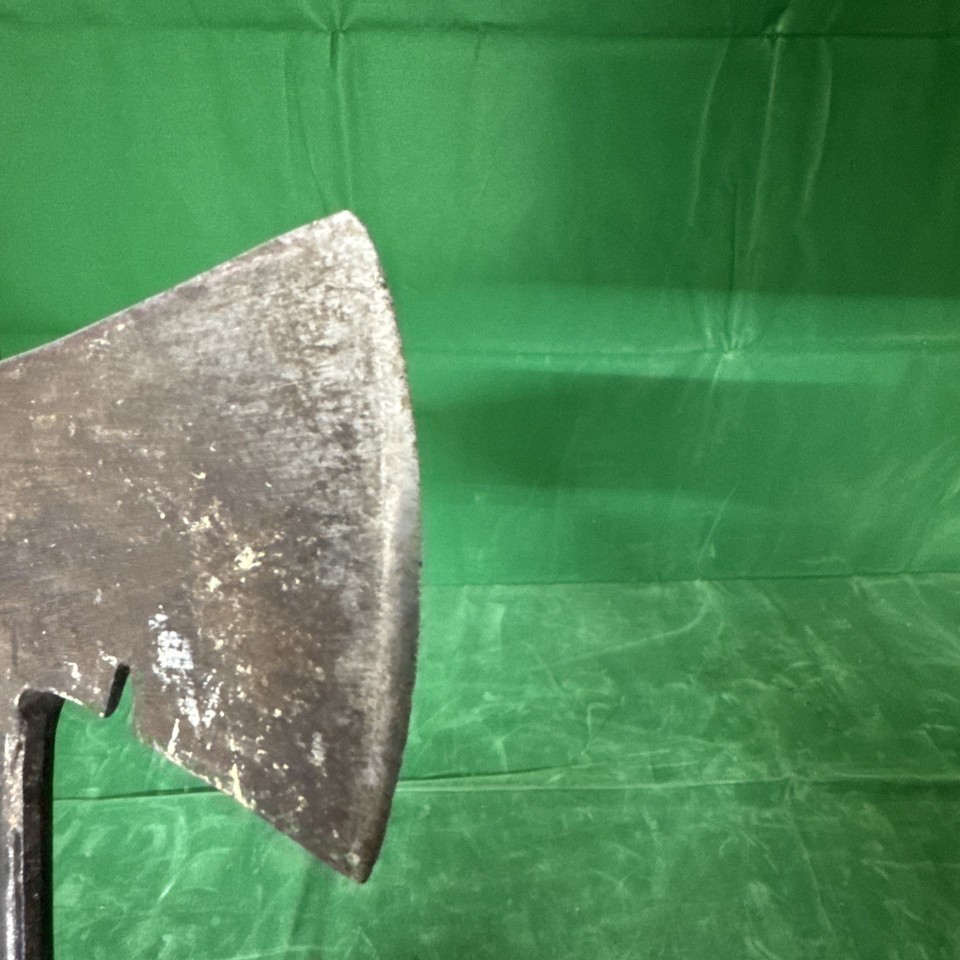 Antique Hatchet Wood Handle Three Stars Triangle Germany Hatchet 28oz ...