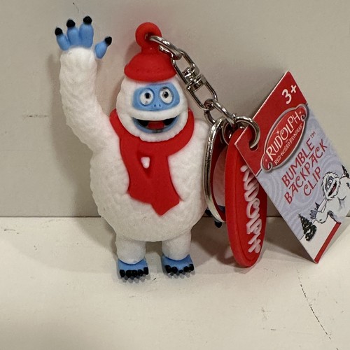 Bumble , Yeti Rudolph The Red Nosed Reindeer Backpack Clip Keychain New ...