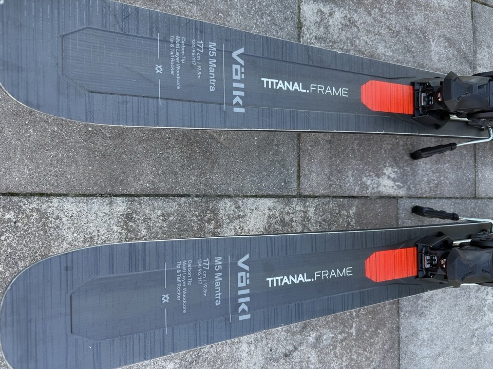 Völkl 2020 M5 Mantra All Mountain Skis w Triola Attack 13 Bindings ...