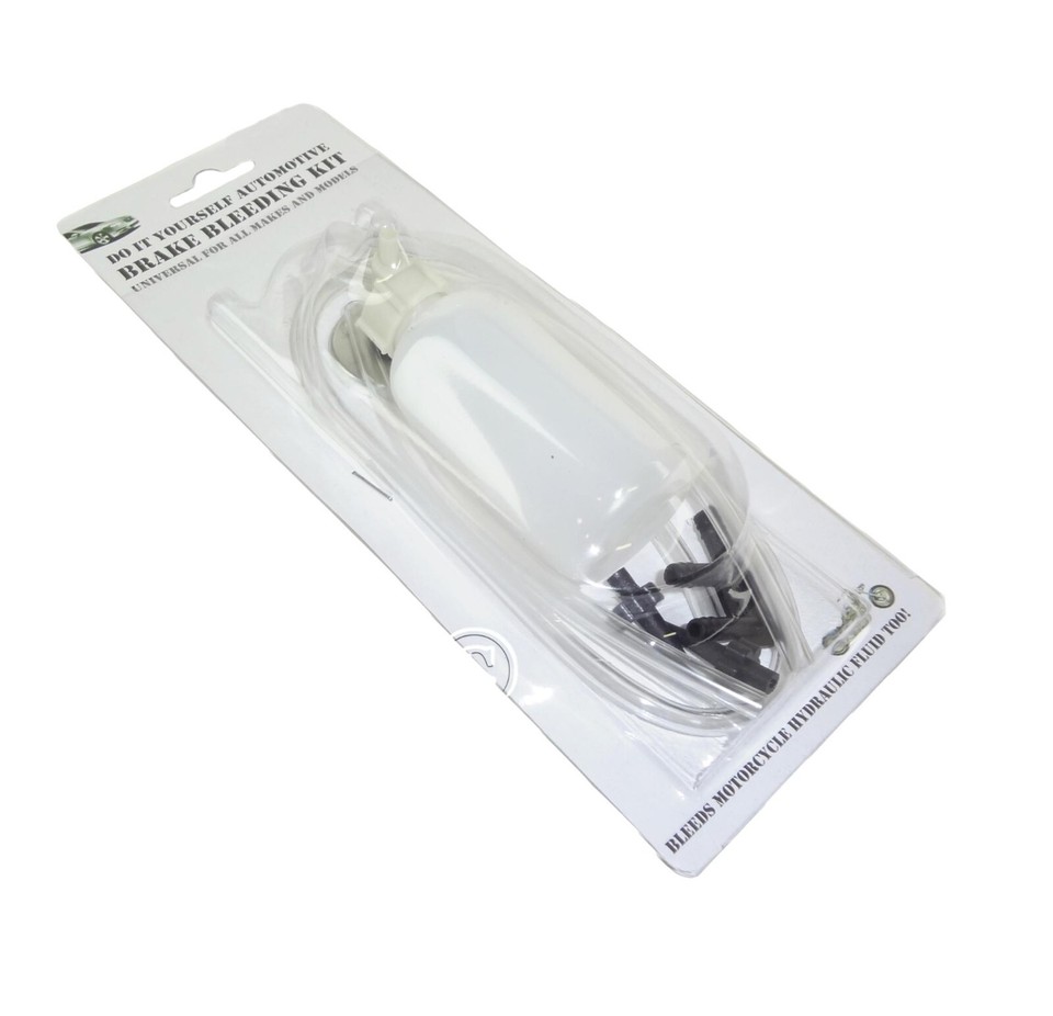 AUTOMOTIVE BRAKE LINE BLEEDING BLEEDER FLUSH TOOL KIT SYSTEM UNIVERSAL ...