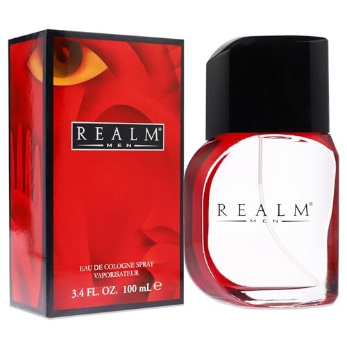 Realm By Corporation For Men. Eau De Cologne Spray 3.4 Oz, RED | eBay