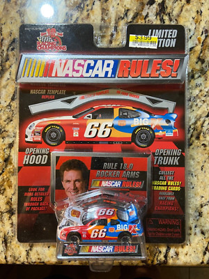 Nascar Racing Champions Rules Opening Hood Trunk Darrell Waltrip #66 | eBay