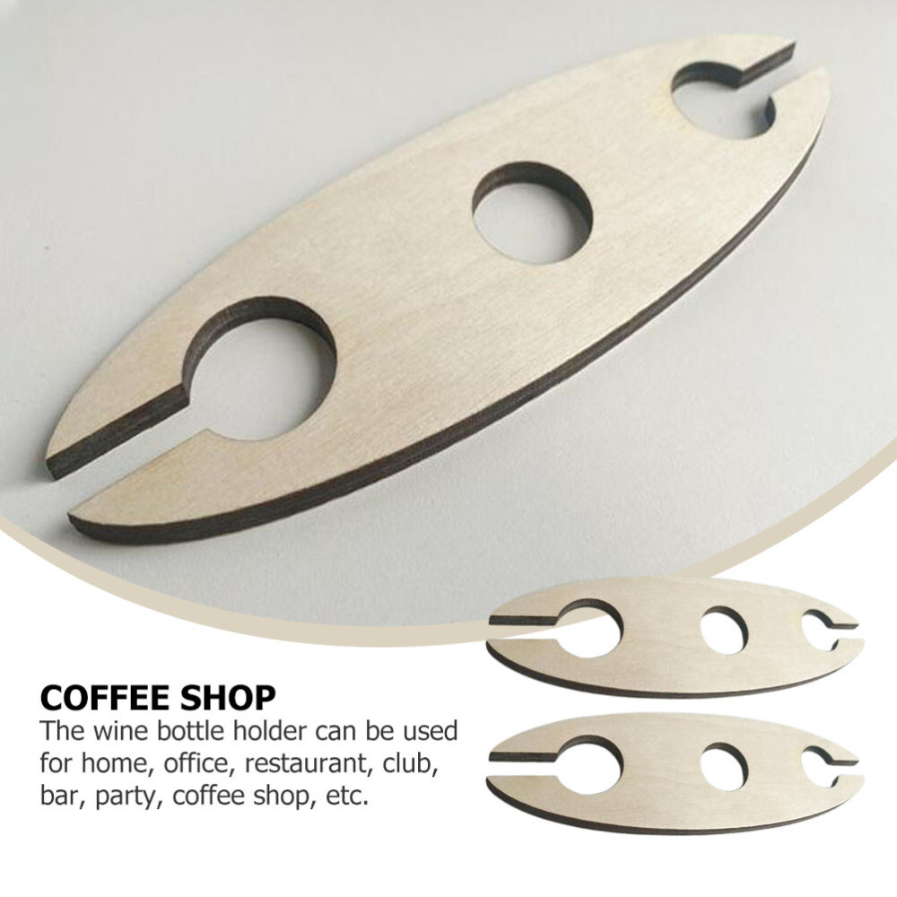 Oktoberfest 3pcs Wine Glass Hanger Rack Wine Cup Holder Wine Bottle ...