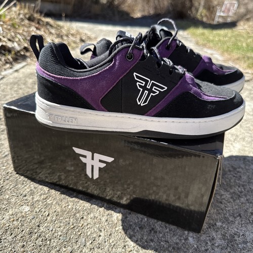 Fallen Footwear Men's Crest Skate Sneakers Size 7 US Black/Purple W ...