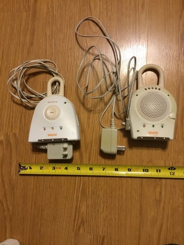 SONY BABY CALL NURSERY MONITOR NTM-910 RECEIVER, TRANSMITTER & AC ...