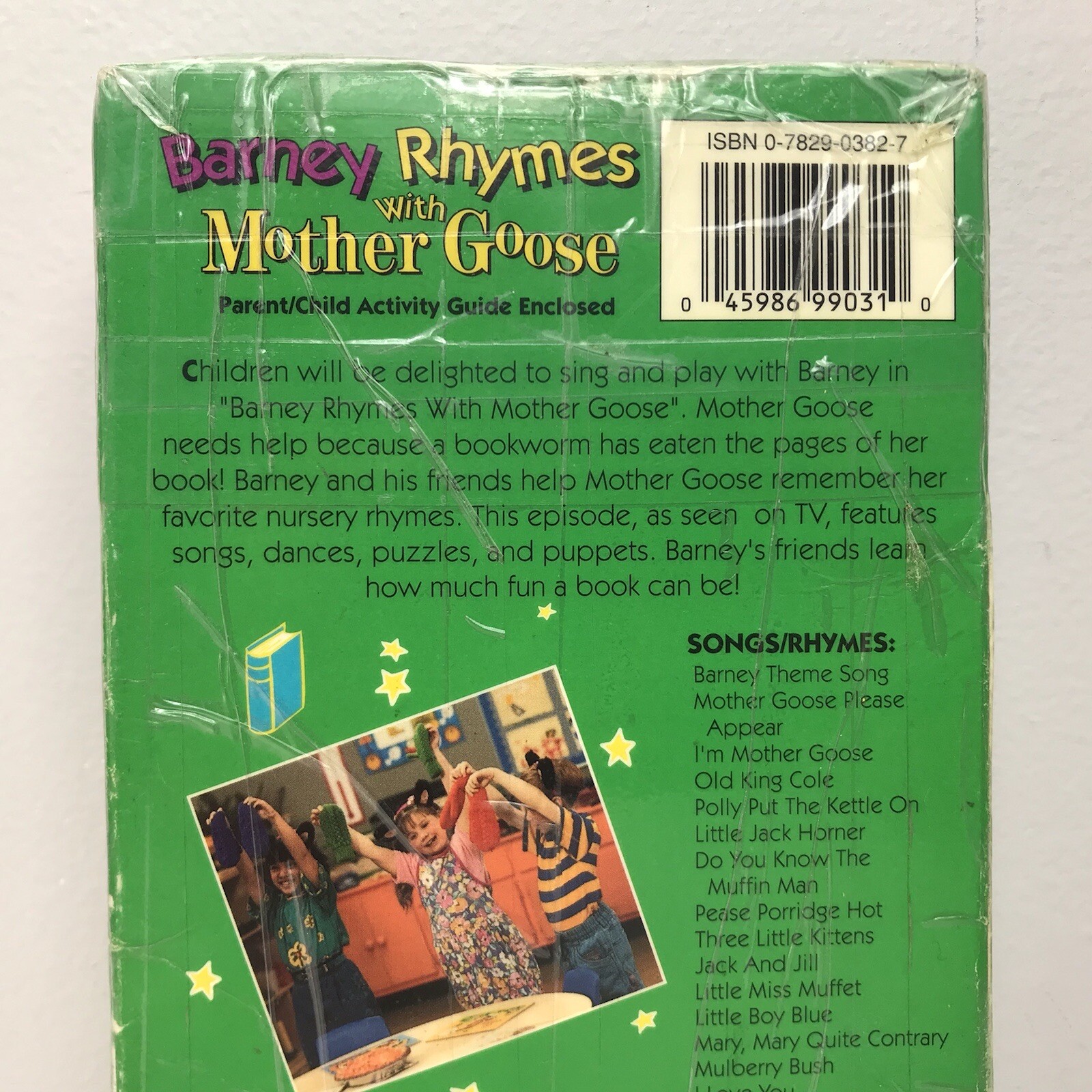 Barney & Friends Rhymes Mother Goose VHS | Grelly USA