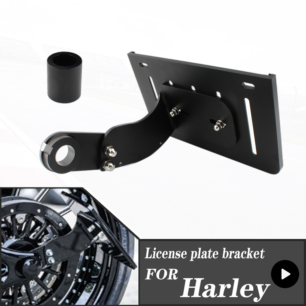 For Harley Softail Breakout fatboy 2018+ Side Mount License Plate ...