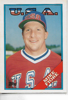 1988 Topps Traded Mike Fiore Card | eBay