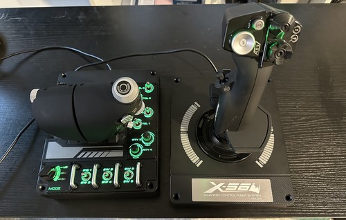 Logitech G X56 H.O.T.A.S Throttle and Joystick | eBay