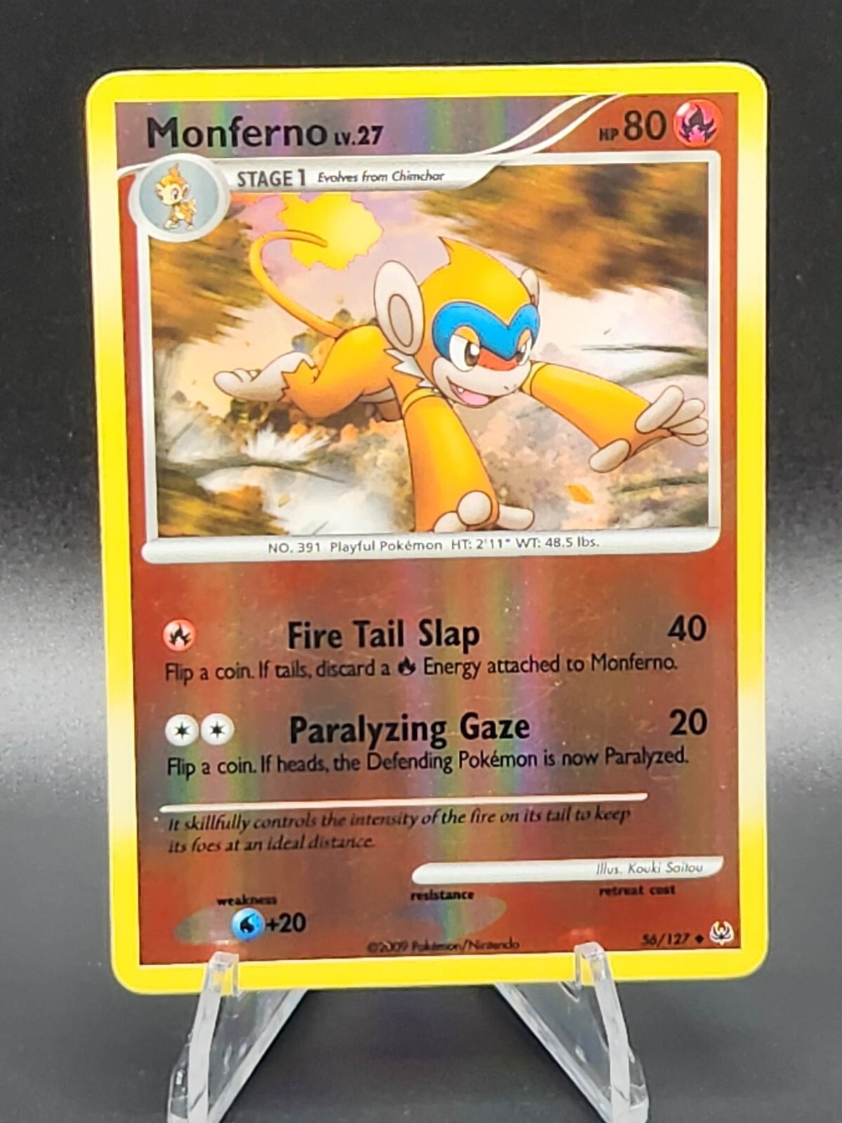 Pokemon Monferno Card