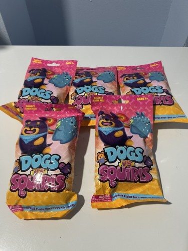 Dogs Vs Squirls Surprise Plush Toy 4" Squirrels Dog Blind Bag New - Lot ...