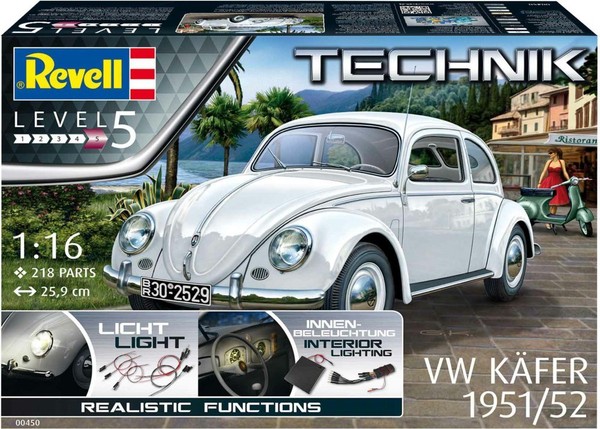 Revell Technik VW Beetle 1 16 Scale Plastic Model Kit 00450 for sale ...
