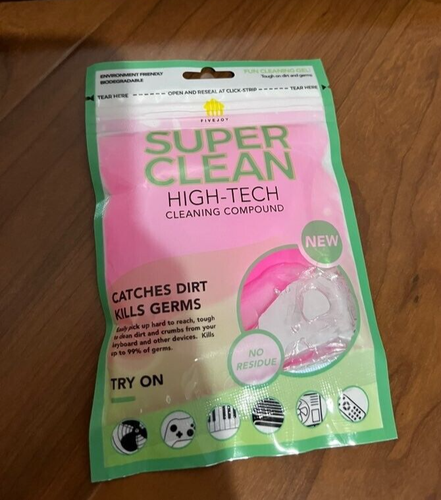 Super Clean High Tech Cleaning Compound Gel Reusable Handy All Purpose ...