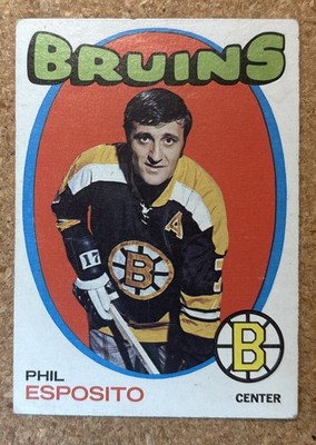 1971-72 Topps Phil Esposito #20 Boston Bruins | eBay