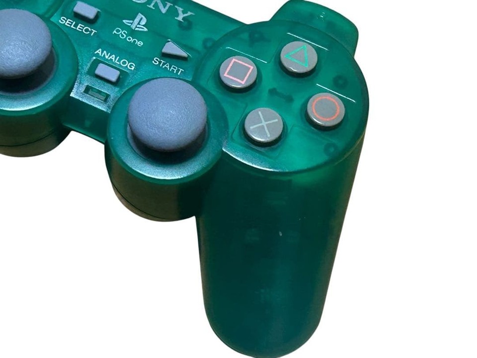 Playstation PS1 One Psone Controller Scph-110 Green Limited Edition ...