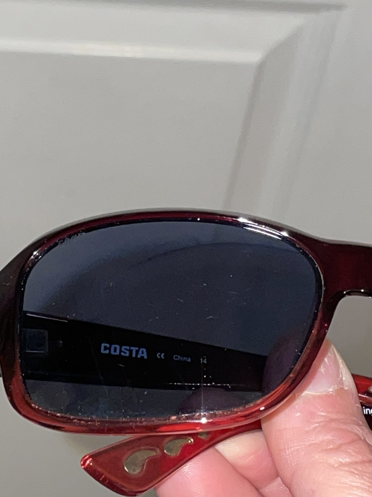 Costa Inlet Pomegranate Fade Sunglasses w/Gray 580P Lens Excellent ...