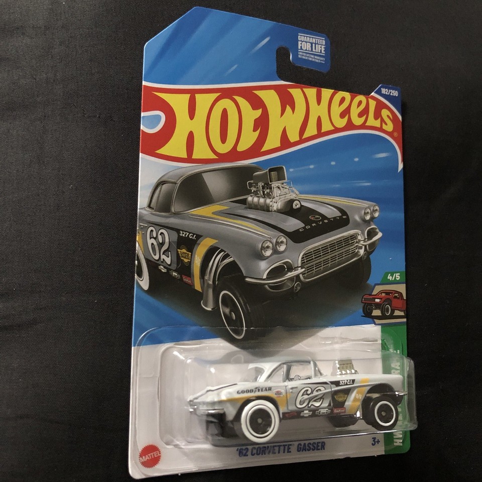 Hot Wheels ‘62 Corvette Gasser HW Reverse Rake | eBay