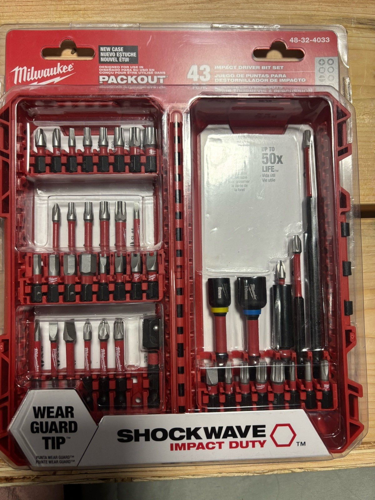 Milwaukee 43pc. Shockwave Impact Duty Bit Set 48-32-4033 (NEW) | eBay