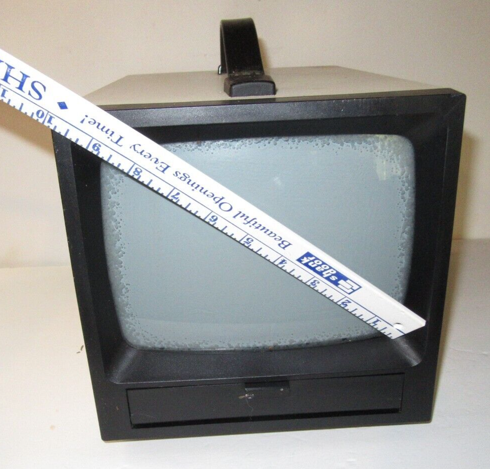 Video Monitor Inc. M2400515A (M2400-515) 91024626 9" Monochrome CRT ...
