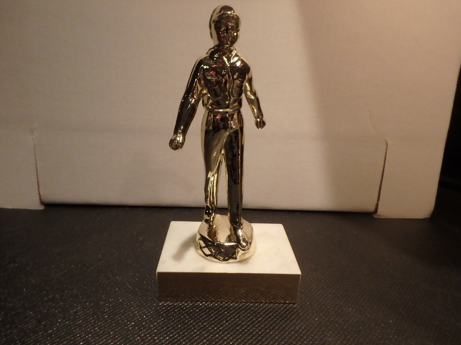 Cub Scout Trophy w/Marble Base & Engraving Plate | eBay