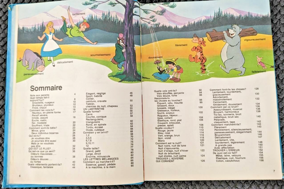 Walt Disney Presente Au Royaume des Adjectifs (The Kingdom of ...