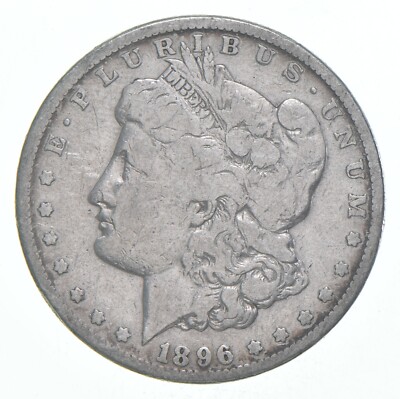 Early 1896-S Morgan Silver Dollar 90% US Coin *559 | eBay
