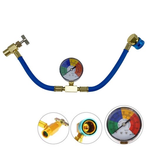 R1234yf Refrigerant Charging Hose Kit with R1234YF AC Can Tap ...