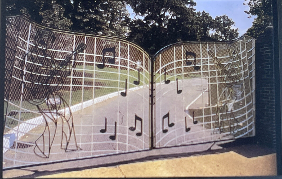 Elvis At Graceland Gates Alternate Elvis First Day Cancel From Memphis
