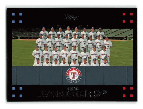 2007 Topps Texas Rangers Team Card #596 Mint | eBay