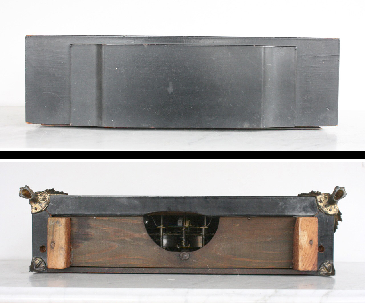 Antique INGRAHAM Palace Mantel Clock RARE | eBay