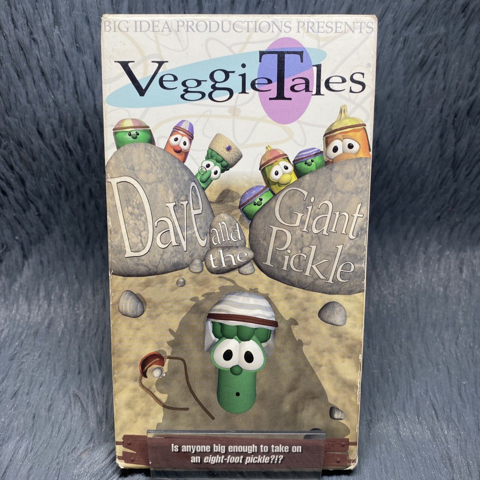 Veggie Tales: Dave and the Giant Pickle 1996 VHS Tape Christian ...